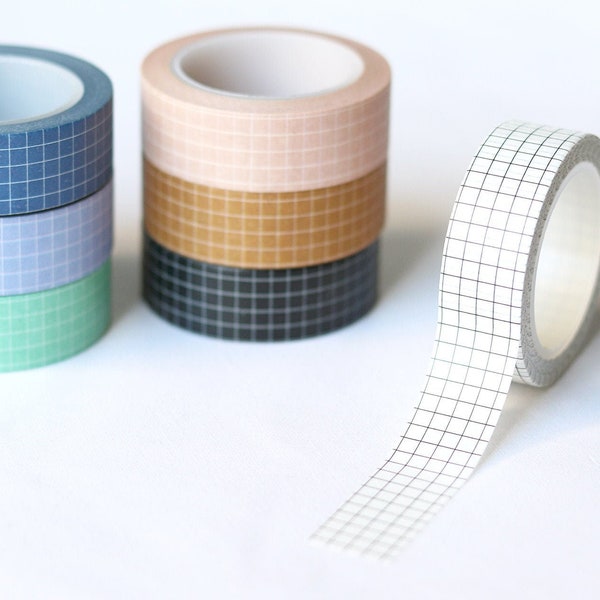 Grid Wrapping Paper - Etsy