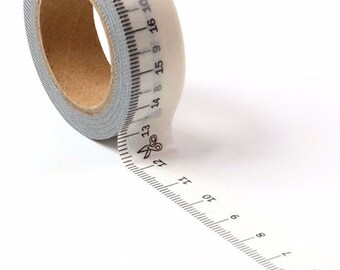 Ruler Washi Tape | Etsy