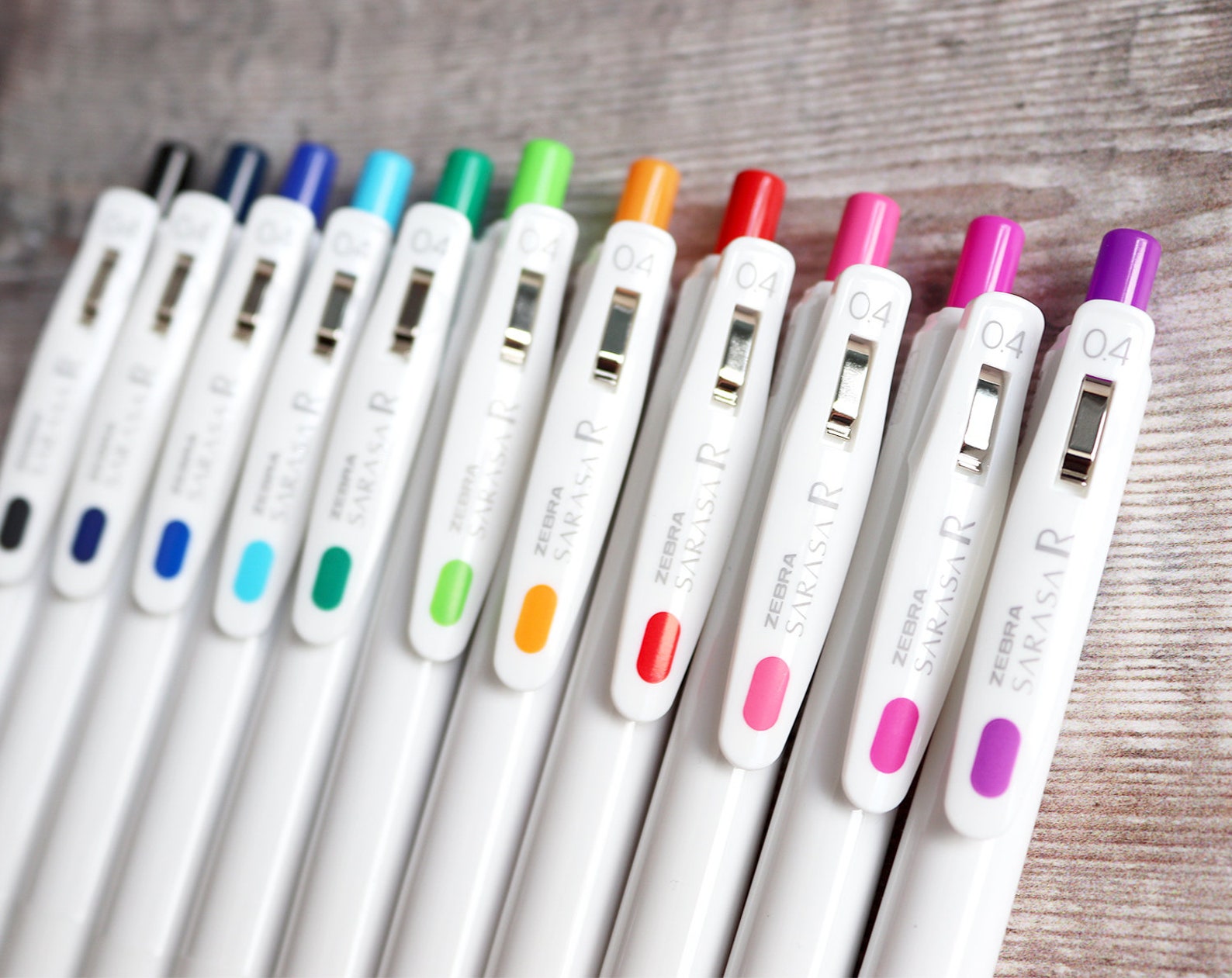 Zebra Sarasa R Color Clip Coloured Gel Pen 0 4mm Japanese Etsy UK zebra-sarasa-r-color-clip-coloured-gel-pen-0-4mm-japanese-etsy-uk