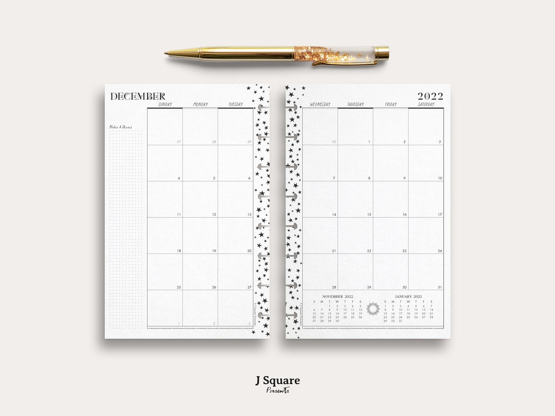 20 Planner Inserts Flat Lay Mockups/ Minimalist Planner Insert - Etsy