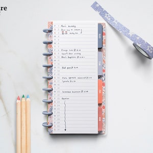 Skinny Classic Happy Planner Mockup & Moveable Props, Planner Insert ...