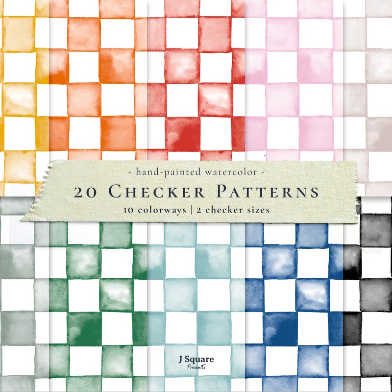 Checkered Wallpaper - Etsy