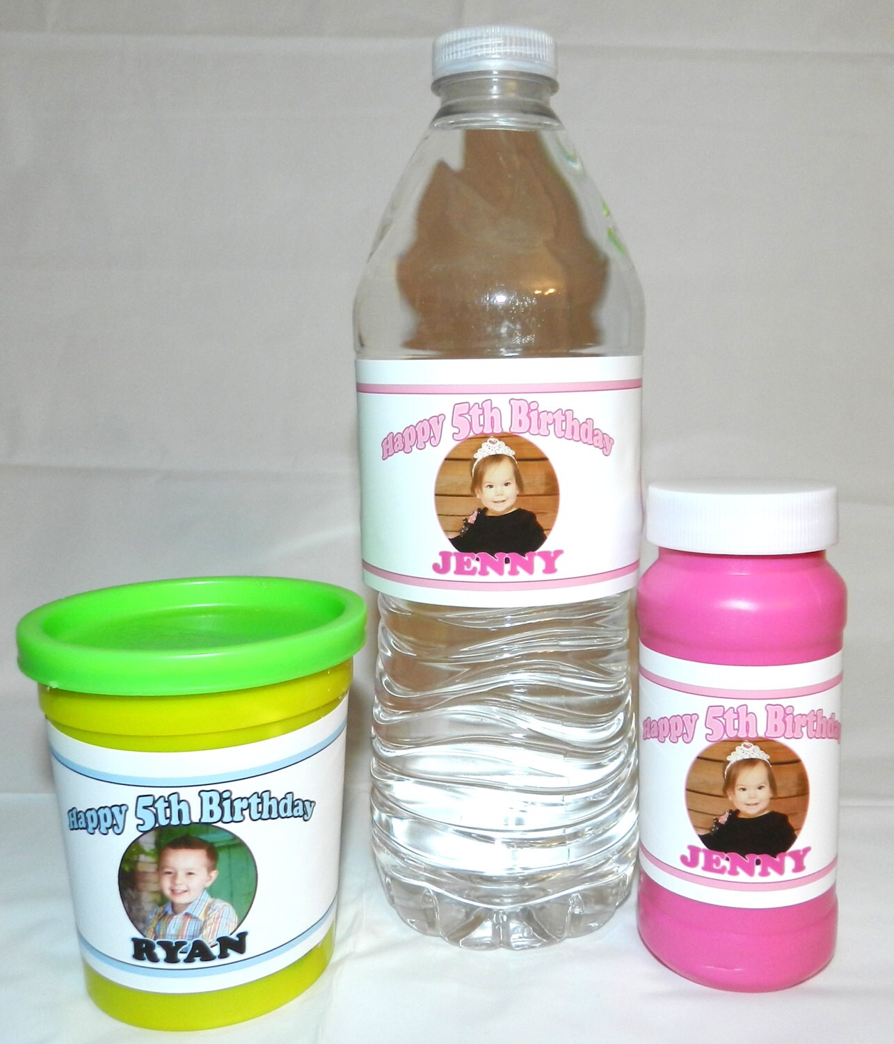 Play Doh Labels Personalized With Photo - Great Birthday Party Favors ...