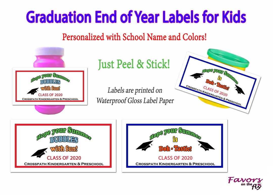 2024 Preschool Kindergarten Graduation End of Year Personalized ...