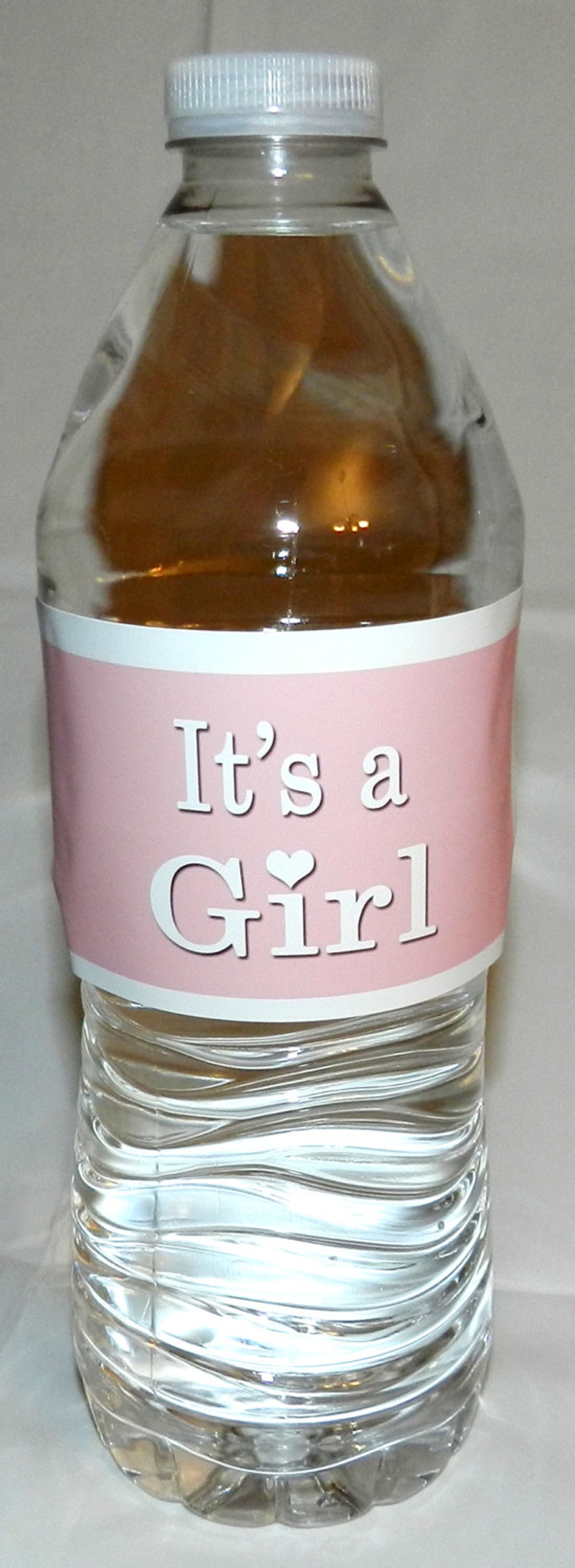 It's a Girl Baby Shower Labels for Water Bottles, Bubbles, Mini Wine ...