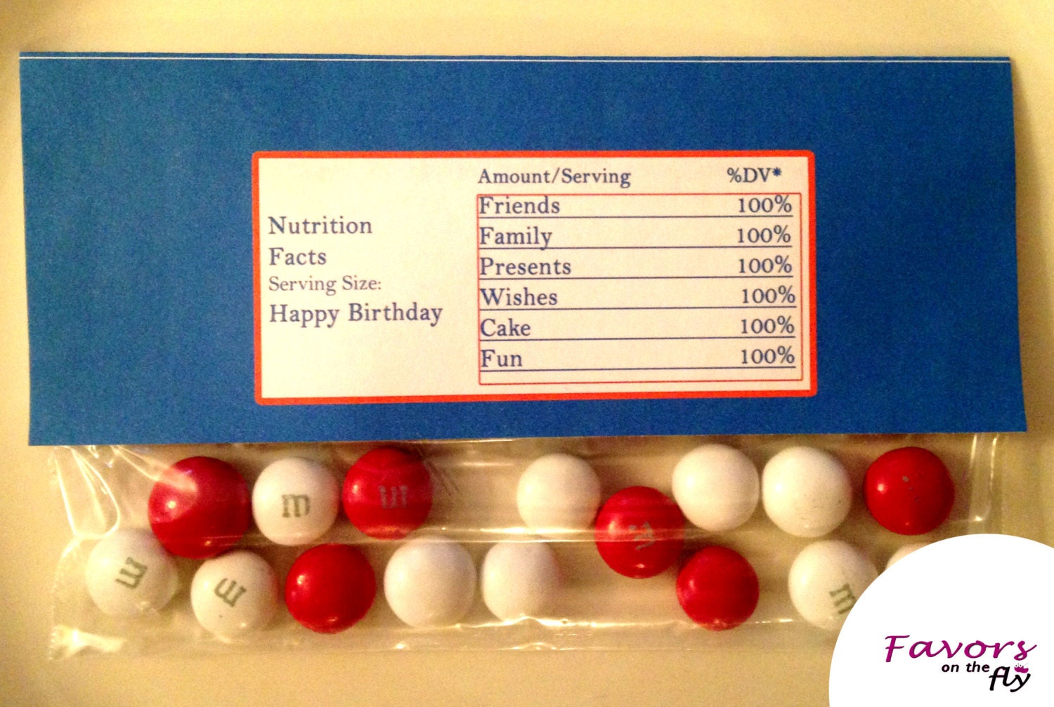 Birthday Party Personalized Printable Sandwich or Snack Baggie Labels ...