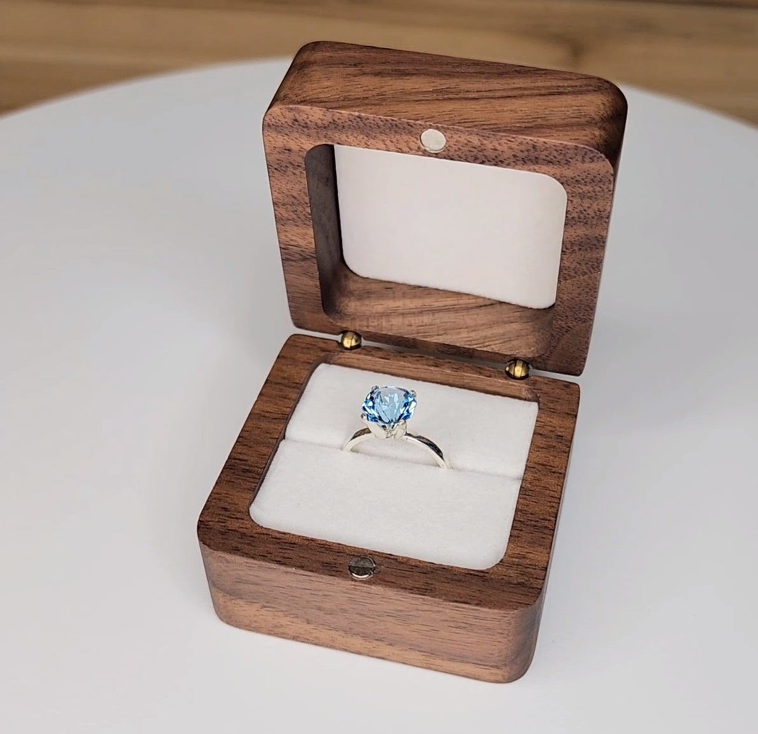 Wood Ring Presentation Box - Etsy