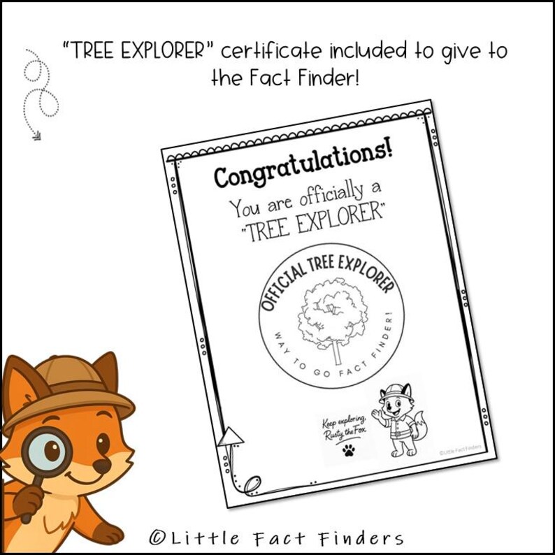 Tree Observation Journal – Printable Nature Science Activity for Kids ...