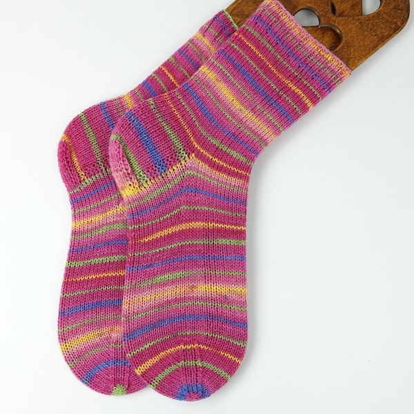 Hand Knitted Socks - Etsy