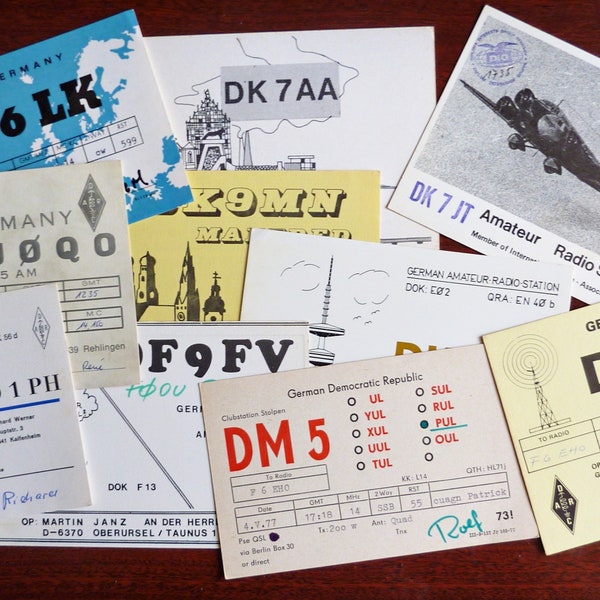 Ham Radio Postcards - Etsy