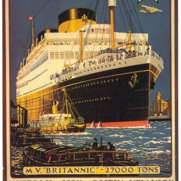 White Star Line - Etsy