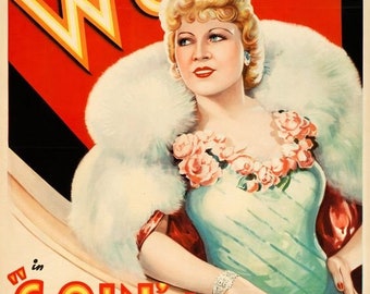 Mae West Poster | Etsy