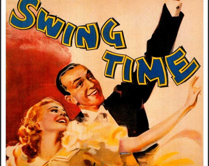 Reproduced A4 Size Cinema Poster of the 1936 Music and Dancing Film ...