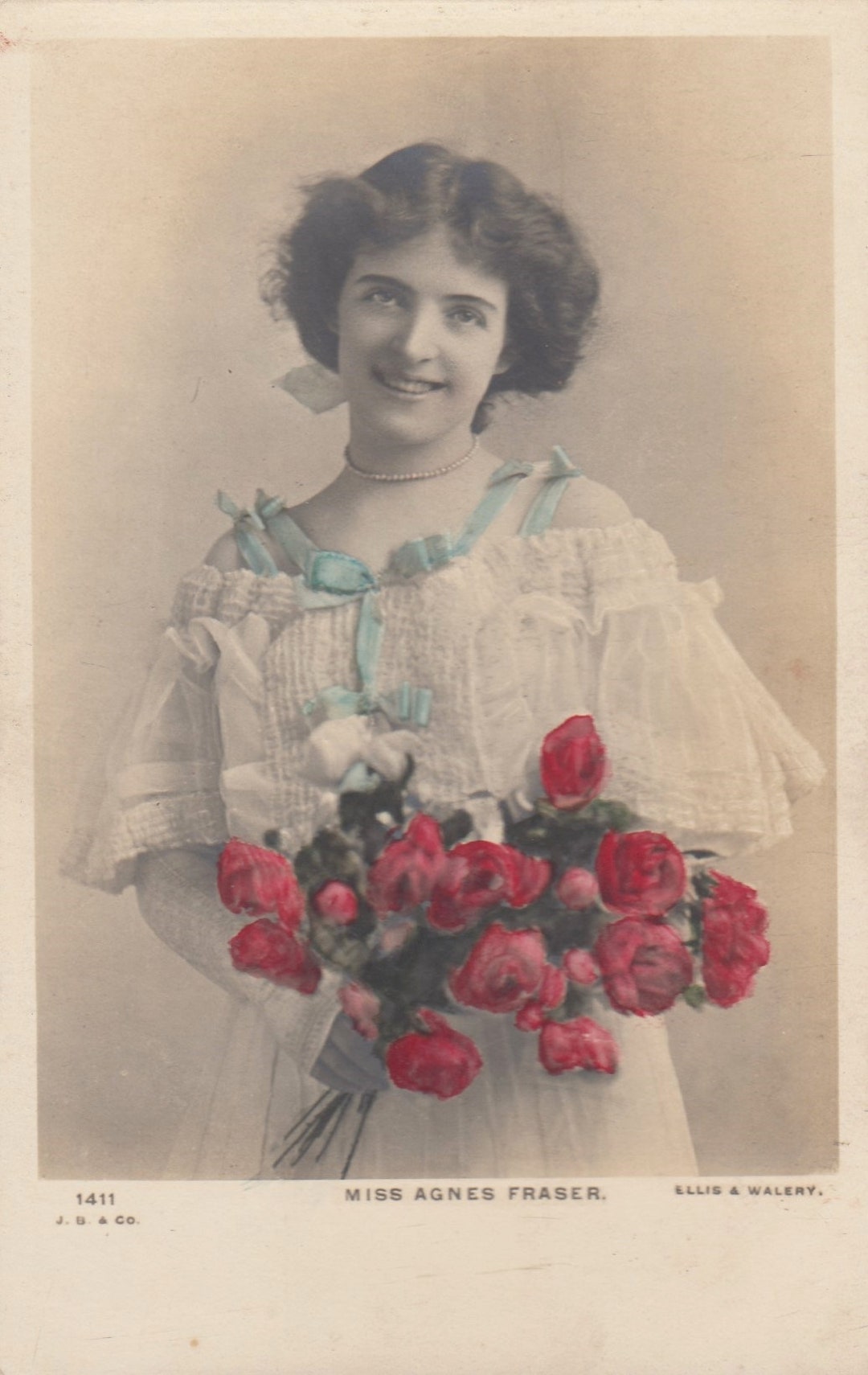 Original Edwardian Postcard of British Opera Singer and Musical Stage ...