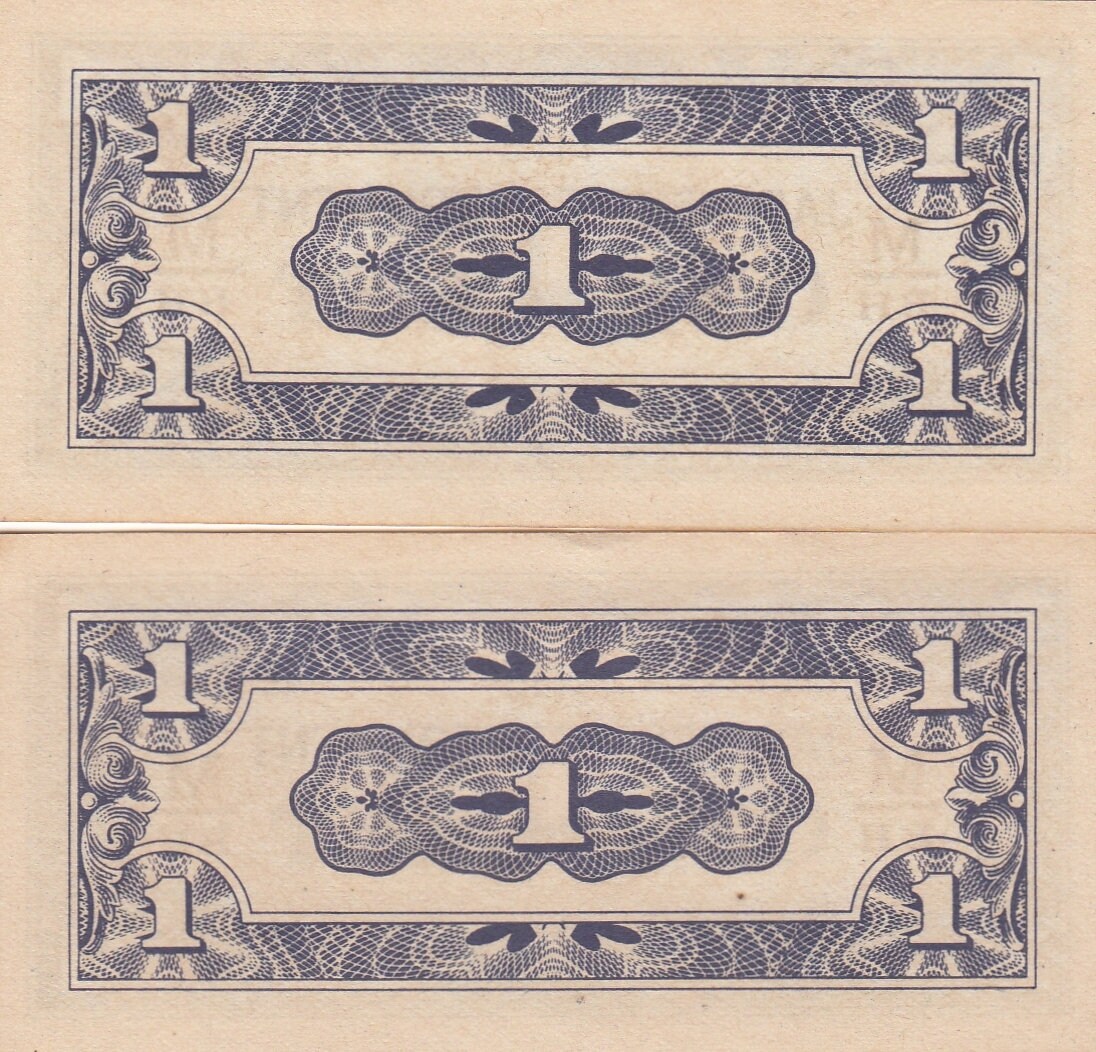 2 WW2 Japanese Invasion Banknotes. Occupation of Malaya 1942. - Etsy