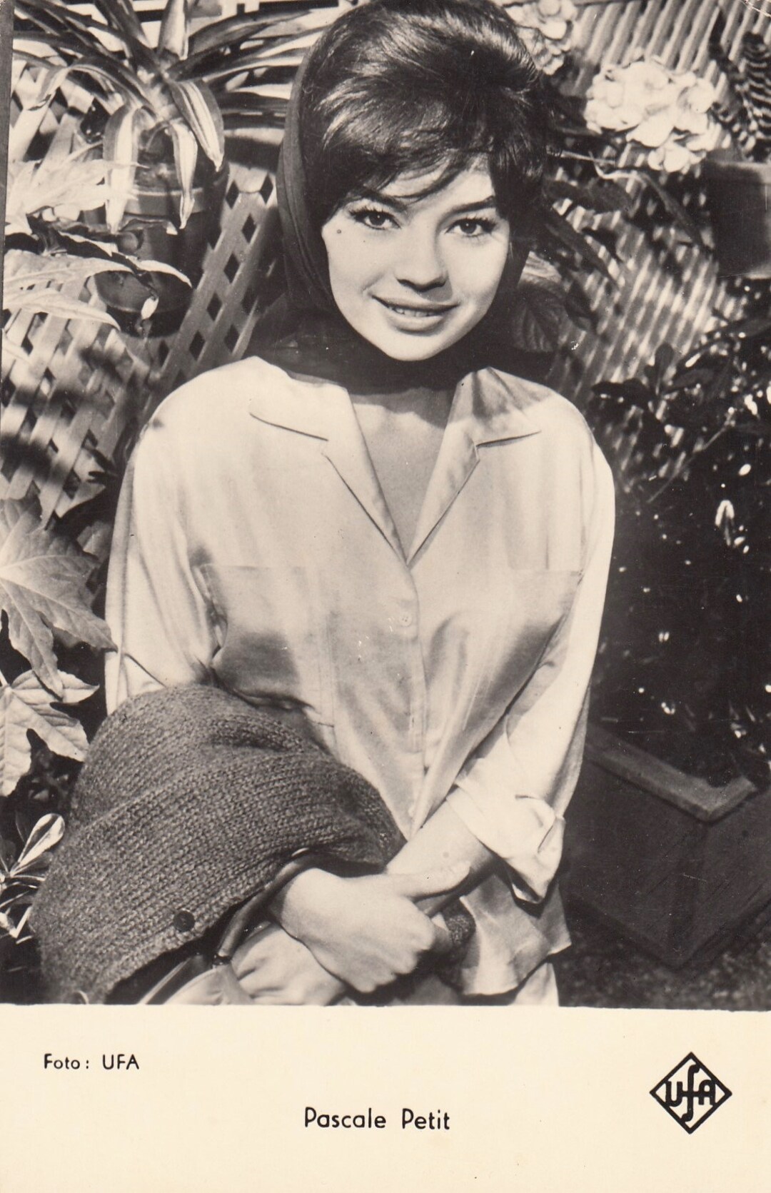1950s Period Postcard Black & White Photograph of International French ...
