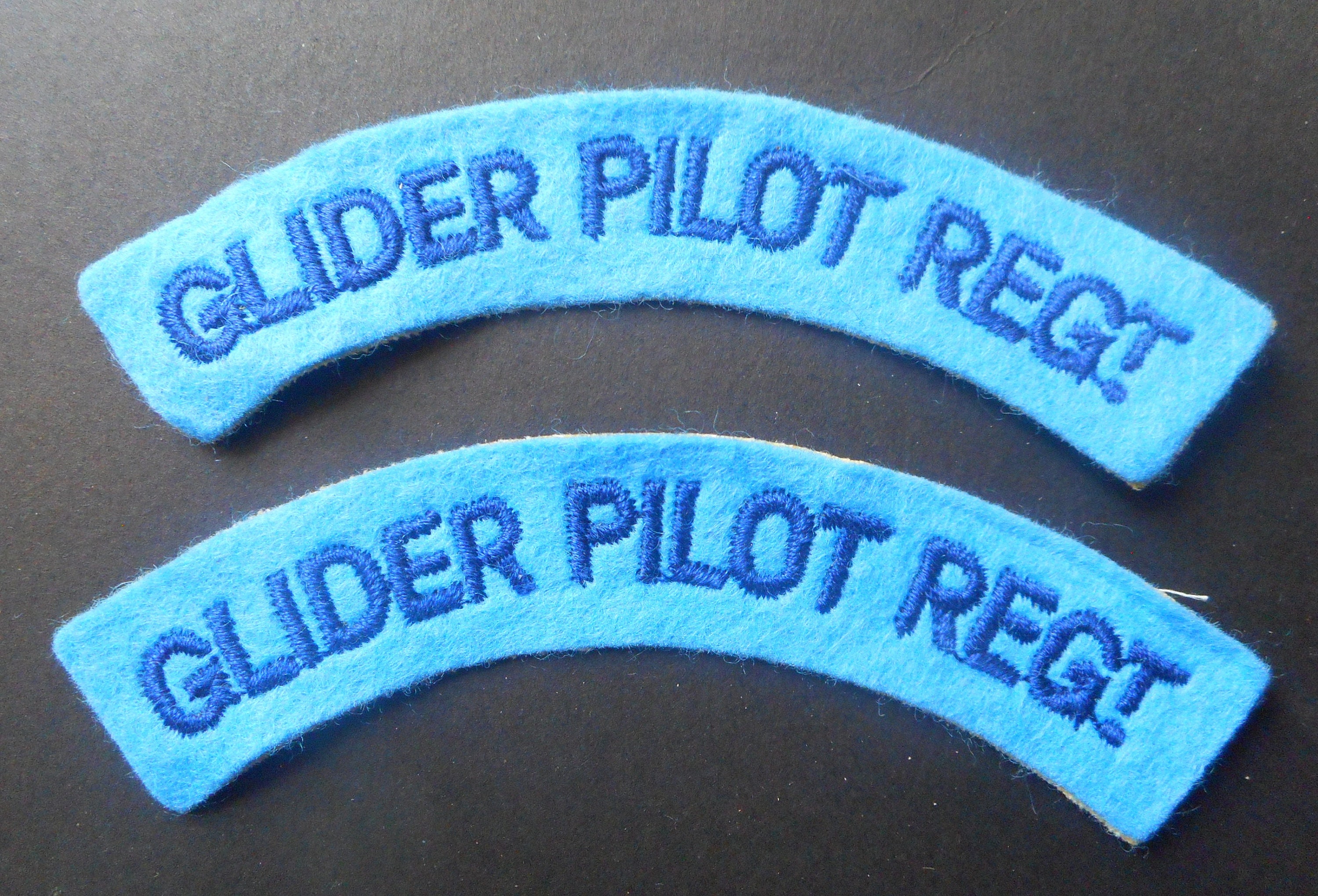 The Glider Pilot Regiment British Army Embroidered Shoulder Titles ...