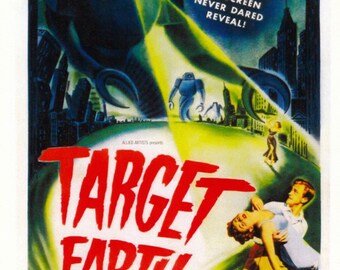 Target Earth Poster - Etsy