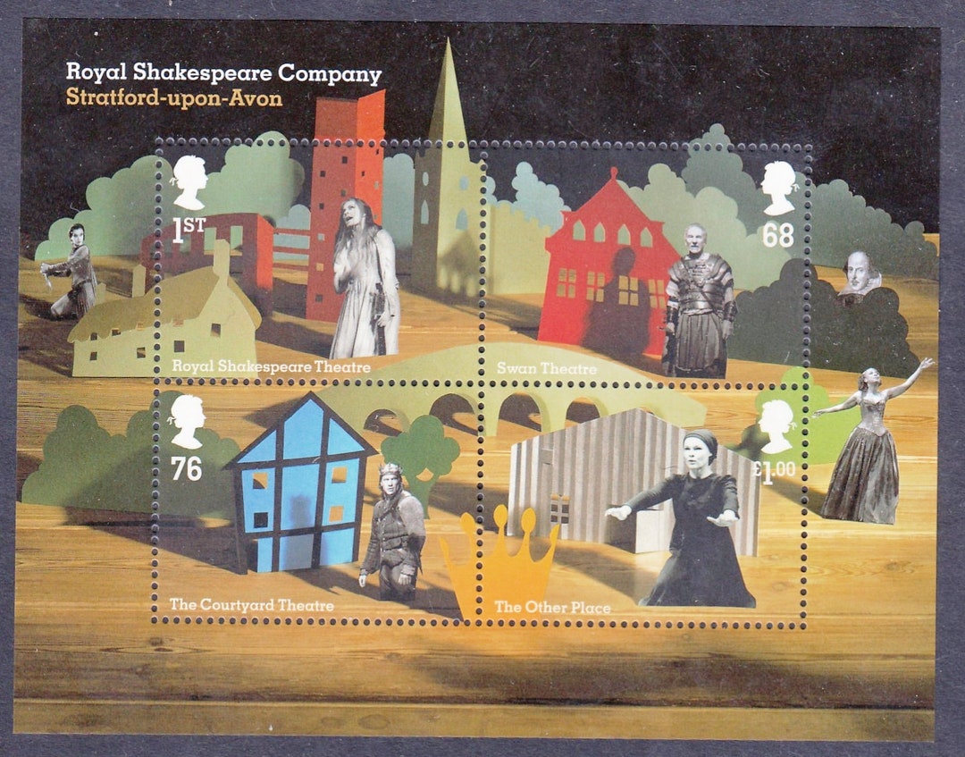 British Postage Commemorative Stamp Set 50th Anniversary of the Royal ...
