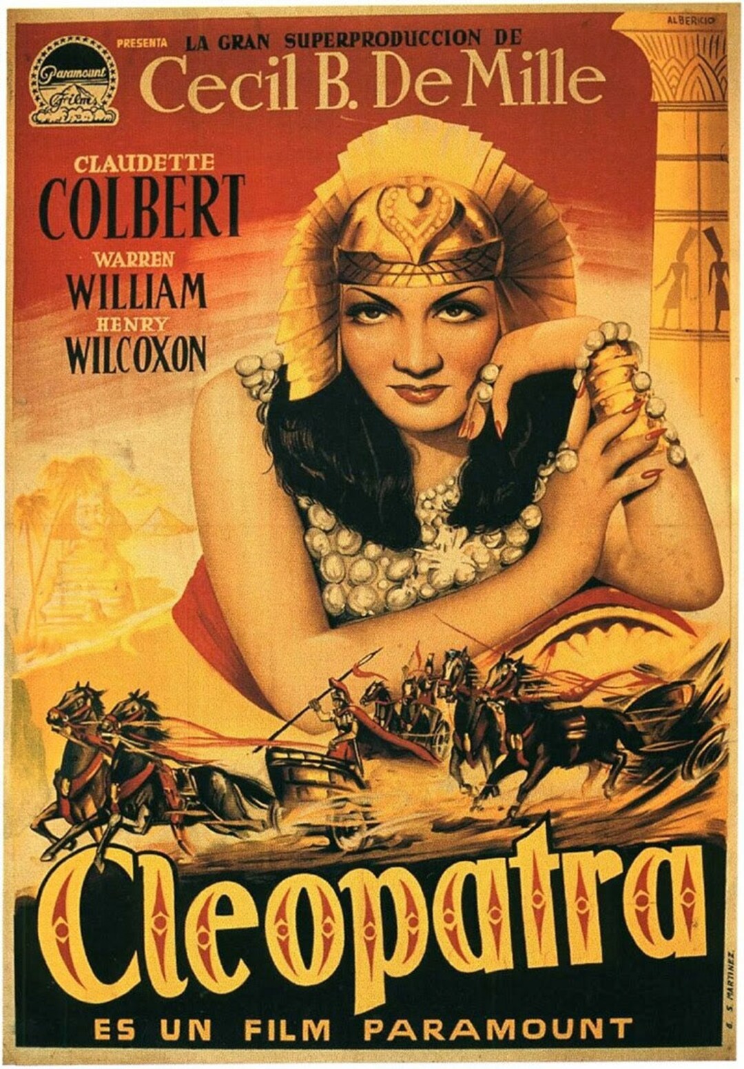 Cleopatra 1934 Poster