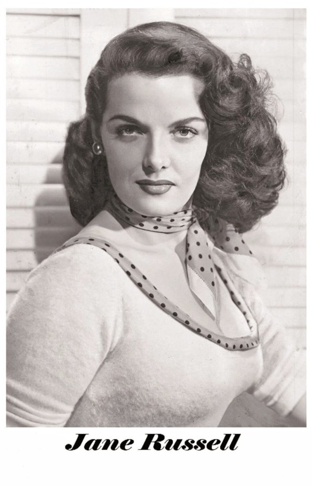 Postcard Type Publicity Photograph of the Captivating American Movie ...