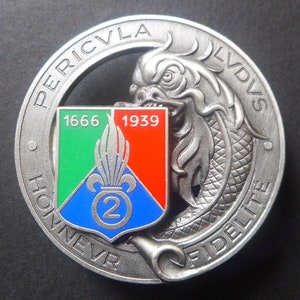 French Foreign Legion Badge. 2nd Cavalry Regiment. Superb Condition. - Etsy