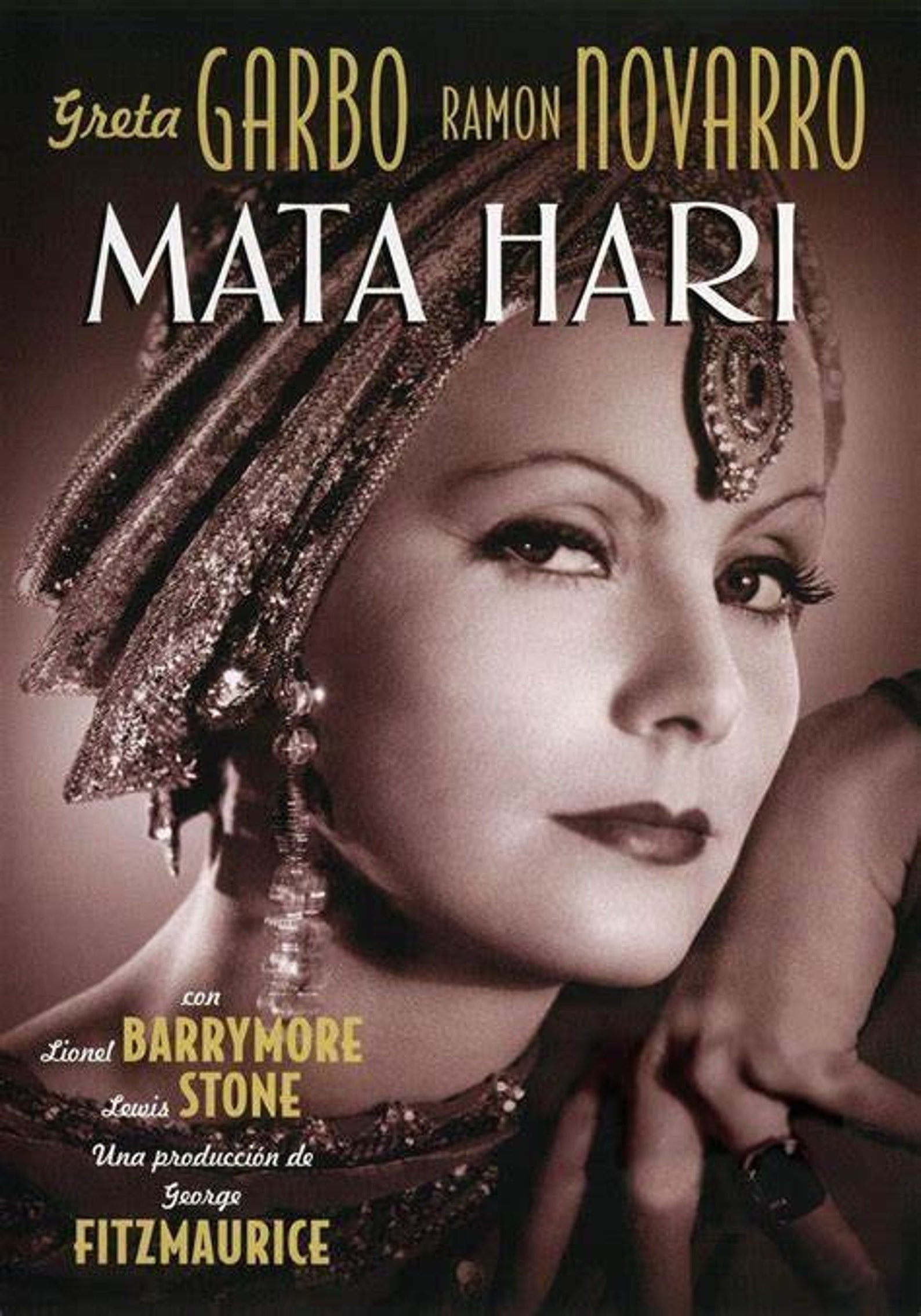 Copy of 1931 Film Poster mata Hari. Starring Greta - Etsy
