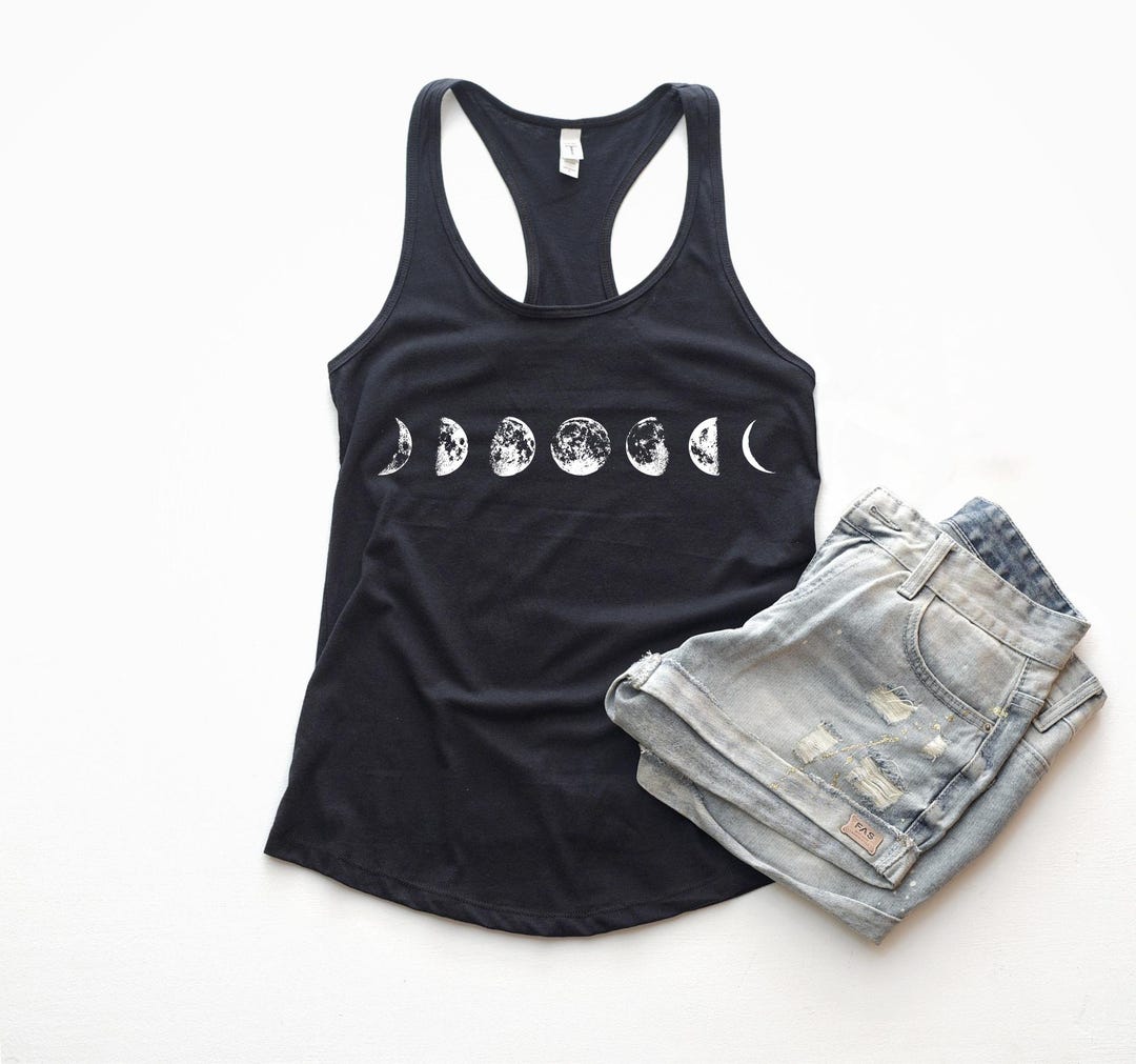 Moon Phases Tank Top - Moon Tank Top - Moon Phases Tank Top - It's Just ...
