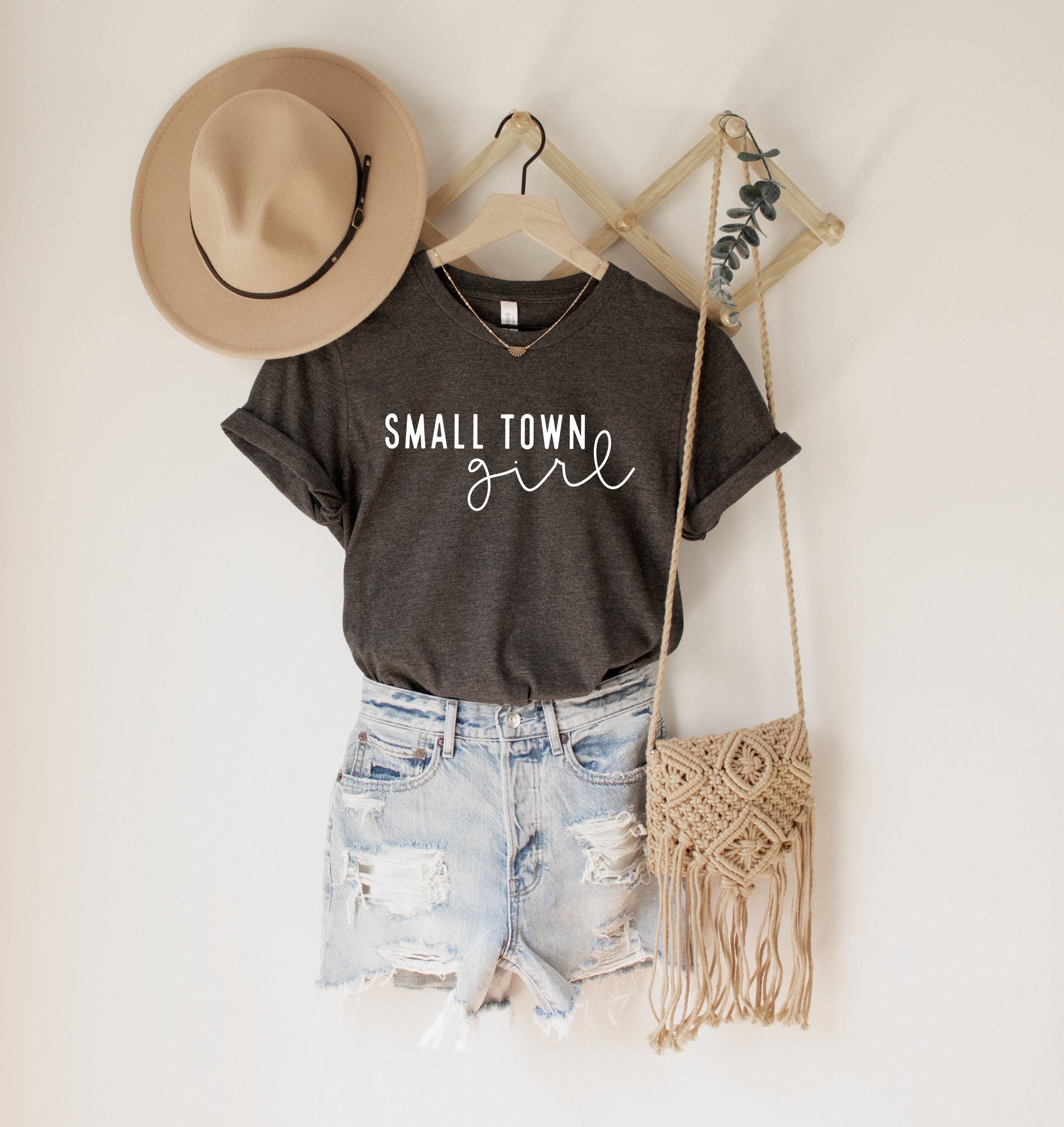 Small Town Girl Shirt Country Girl Shirt Just a Small Town | Etsy