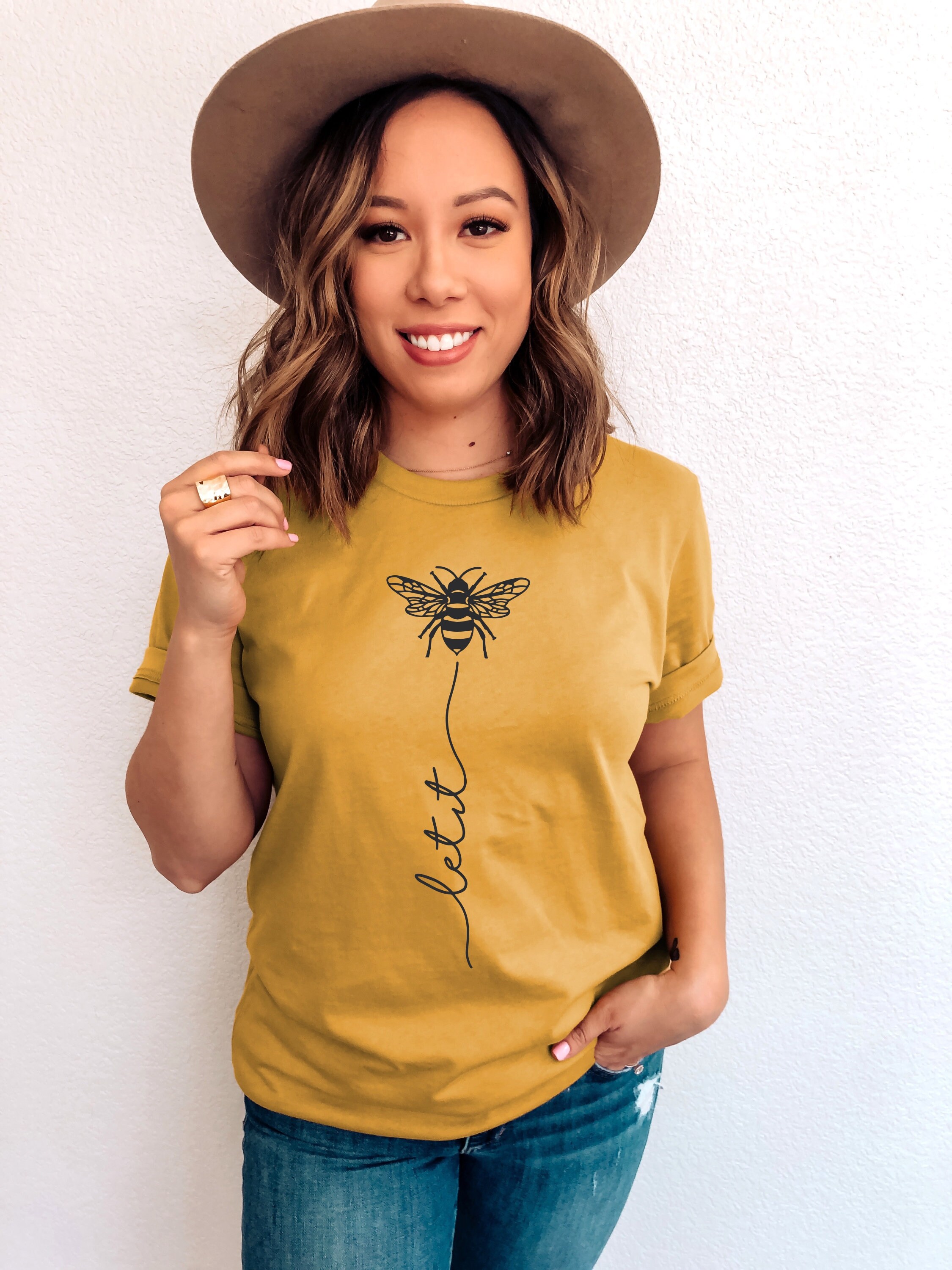 Let It Be Shirt | Let It Bee Shirt, Bee Shirt, Bee Kind, Let It Bee T ...