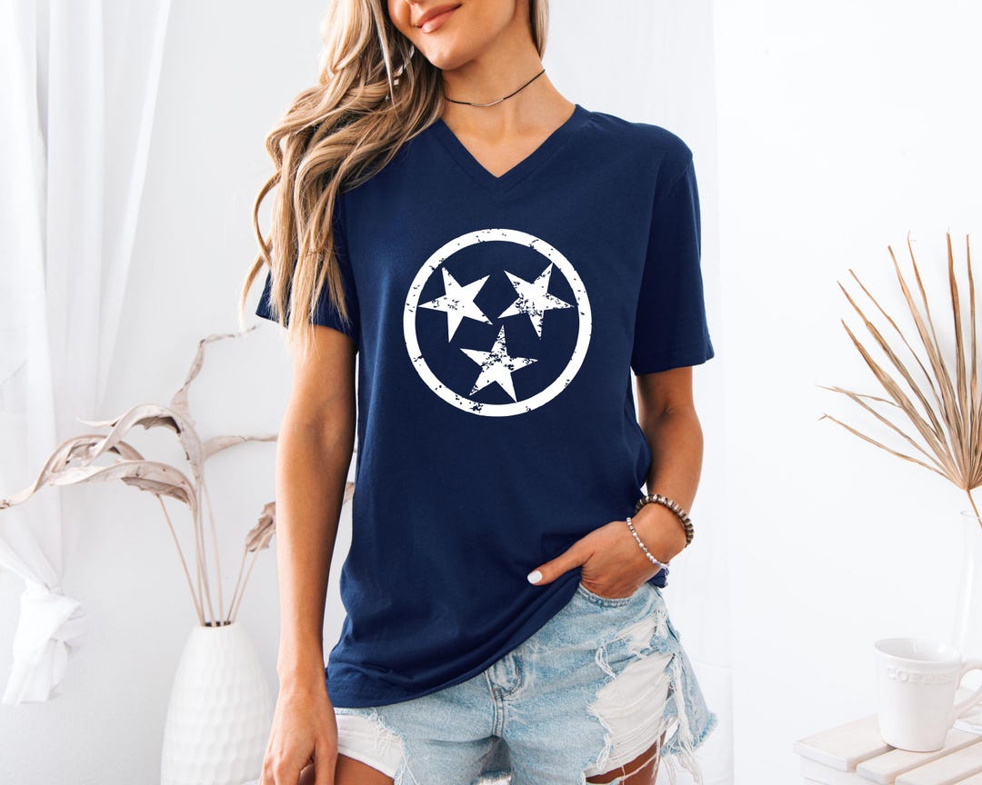 Tennessee Shirt - Stars Shirt - Tennessee Stars - Tennessee - Etsy