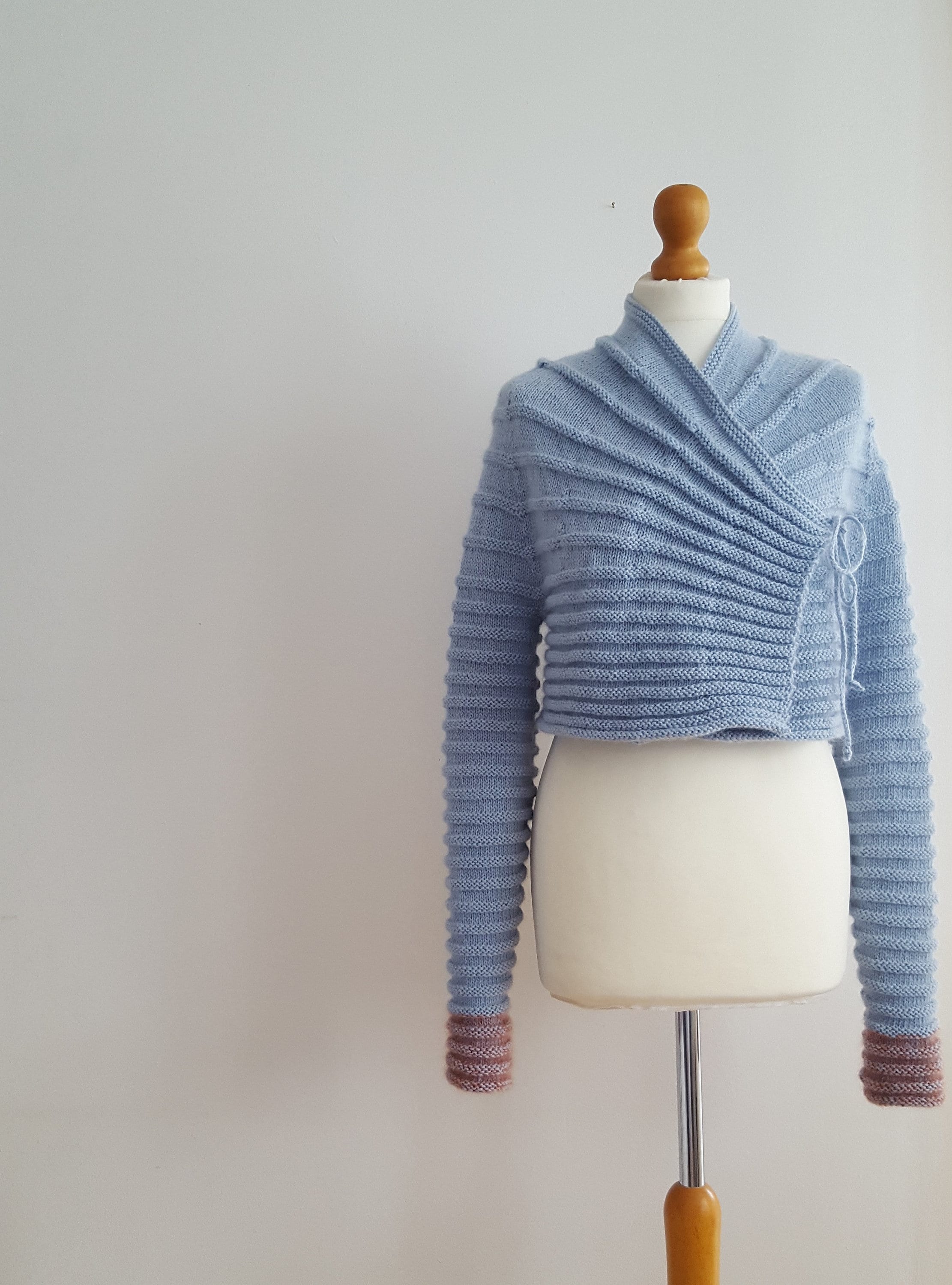 Knitting Pattern for Tierney a Stylish Double-breasted - Etsy UK