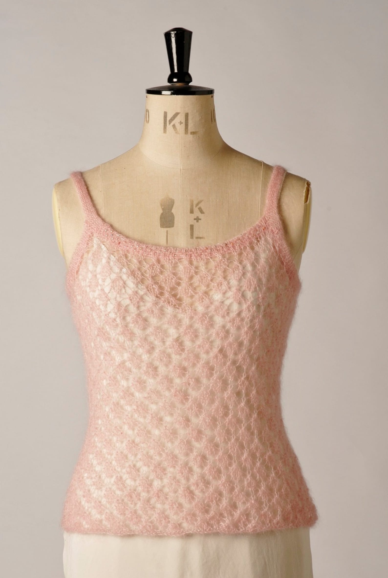 Knitting Pattern Lace Vest - Etsy