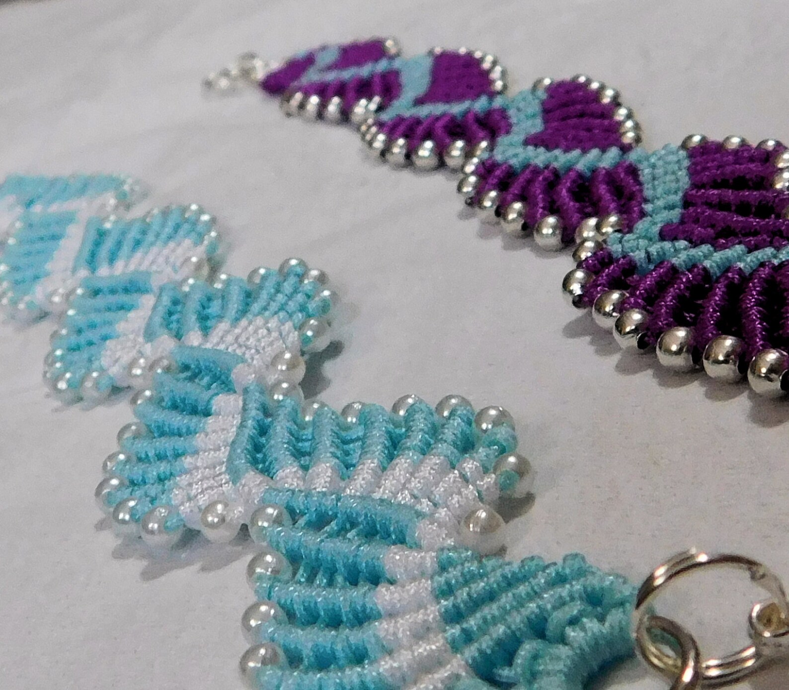 Micro Macrame Tutorial Spiral Bracelet. Easy to Follow Instructions ...