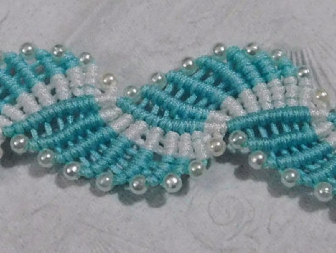 Micro Macrame Tutorial Spiral Bracelet. Easy to Follow Instructions - Etsy