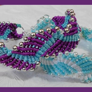 Micro Macrame Tutorial Spiral Bracelet. Easy to Follow Instructions - Etsy