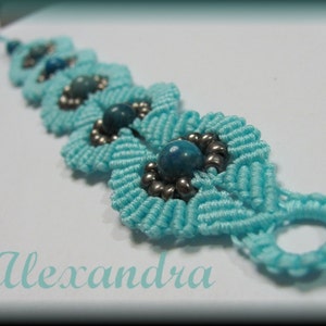 Micro Macrame Tutorial Beaded Circle Bracelet. Easy to Follow ...