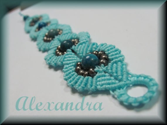 Micro Macrame Tutorial Beaded Circle Bracelet. Easy to Follow - Etsy