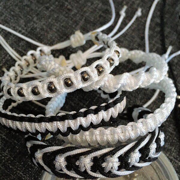 Square Knot Bracelet - Etsy