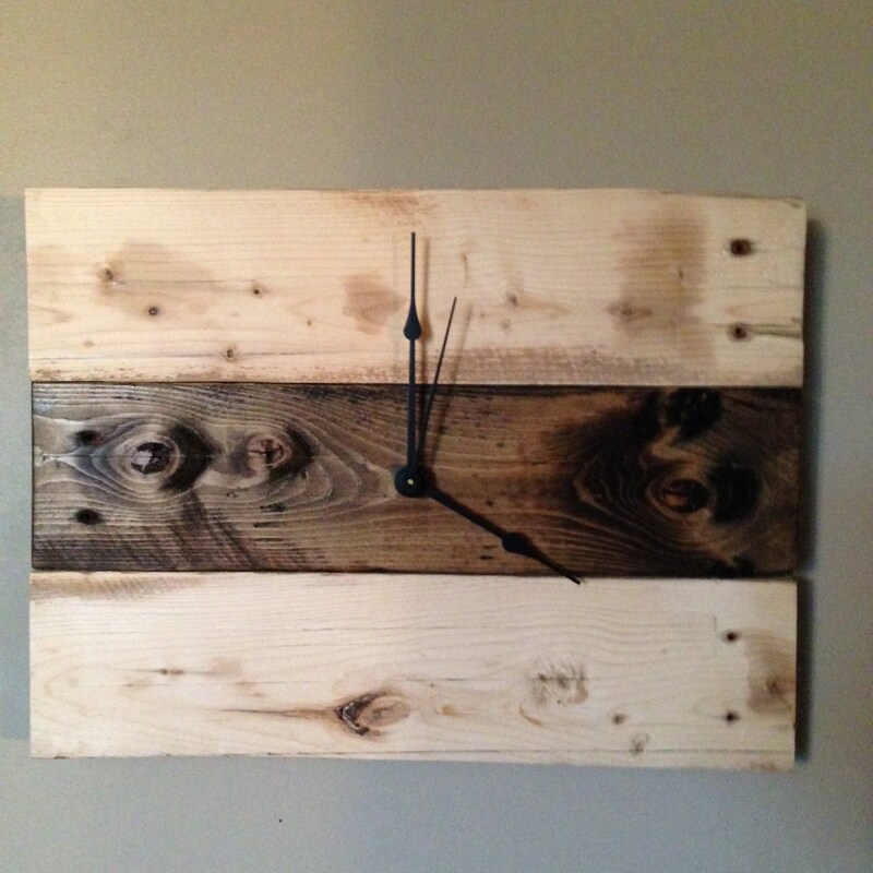 Pallet Clock - Etsy