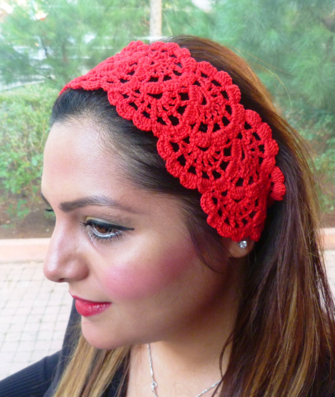Crochet Head Band Crochet Hair Band Crochet Hippie Bands - Etsy