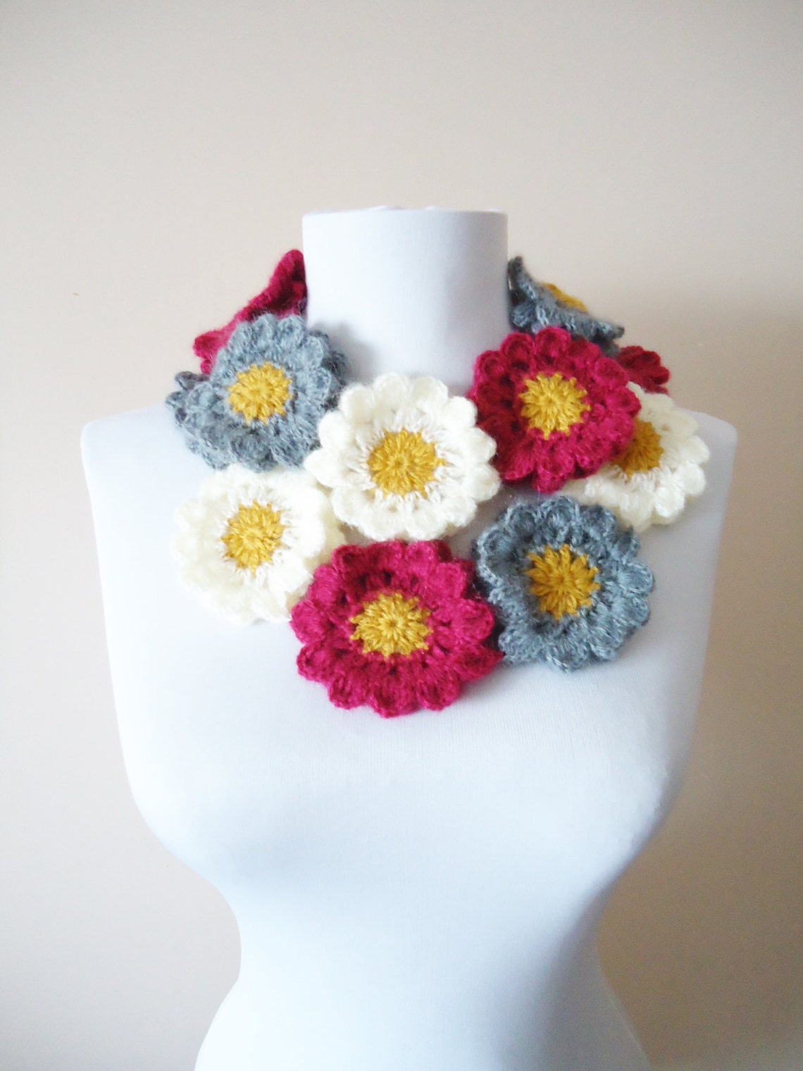 Hand Crochet Neckwarmer Neckwarmer Crochet Neckwarmer - Etsy
