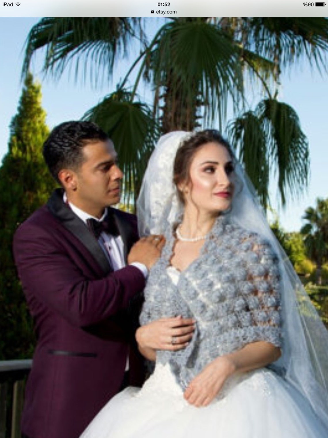 Bridal Shrug Ivory Bridal Shawl Crochet Ivory Shaw Wedding - Etsy