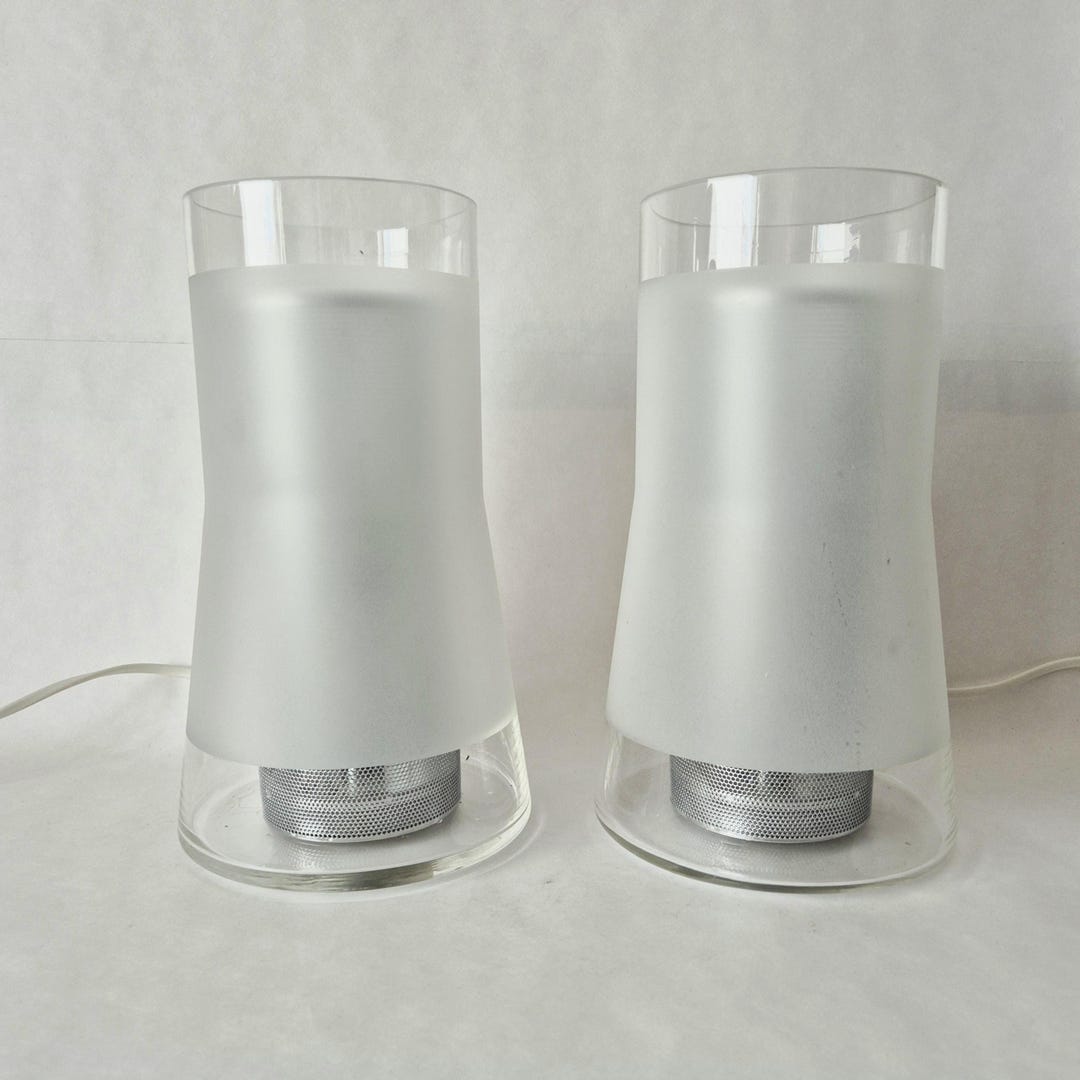 Vintage Ikea Table Lamp | 1990s Glass Table Lamp | Y2K Lighting - Etsy