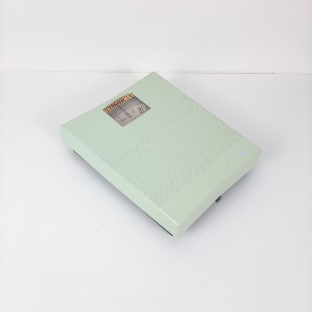 Vintage Personal Scales, MCM Scales in Pastel Green Reactor A - Etsy UK