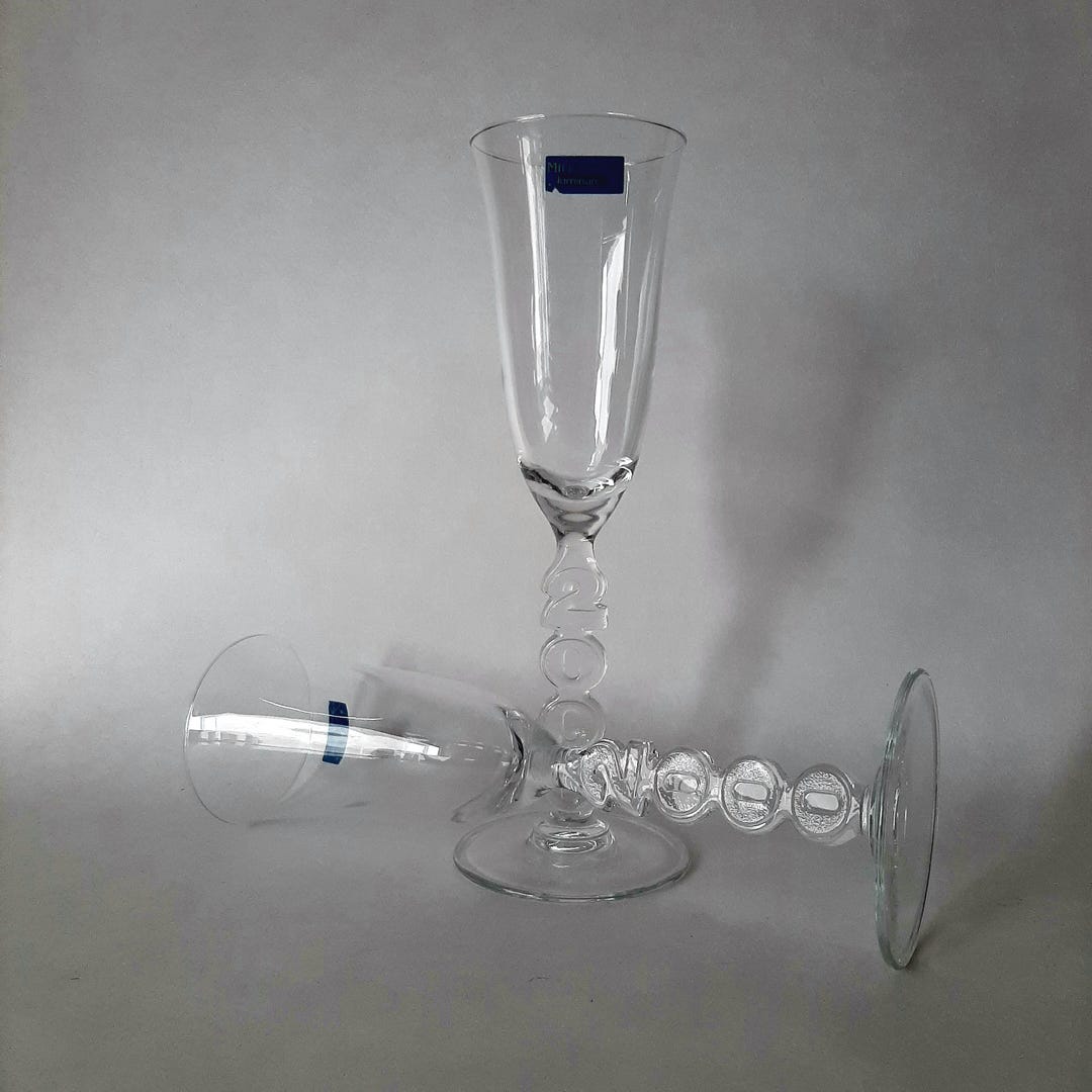 Set Luminarc Millennium Glasses | Vintage Glassware | Vintage Glasses ...