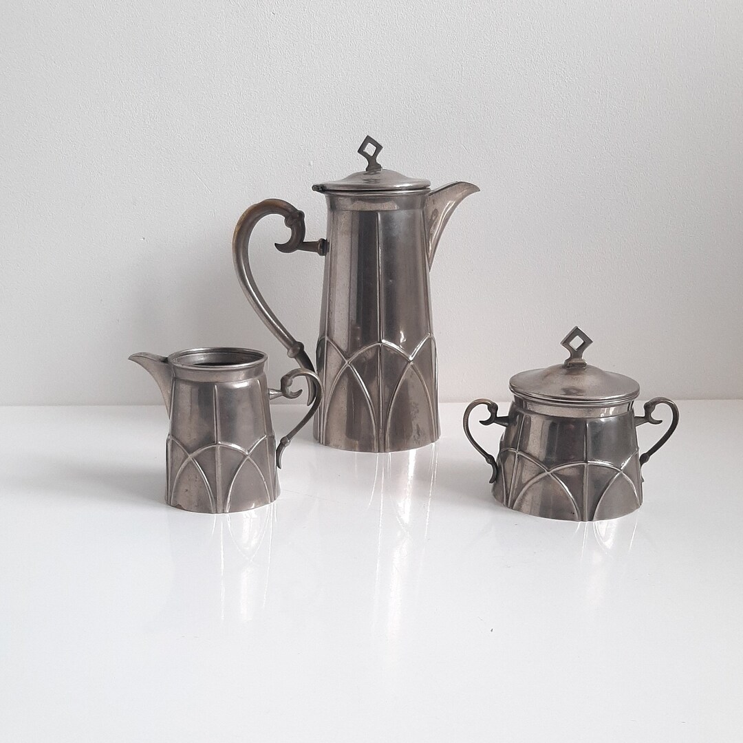 Art Deco Coffee Set, Coffee Set, Art Deco Design, 1930s Pattern - Etsy