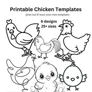 Easter Chick Templates to Print Out 4 Page Chick Template Paper Craft ...