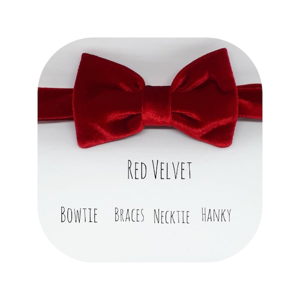 Red Baby Bow Tie - Etsy