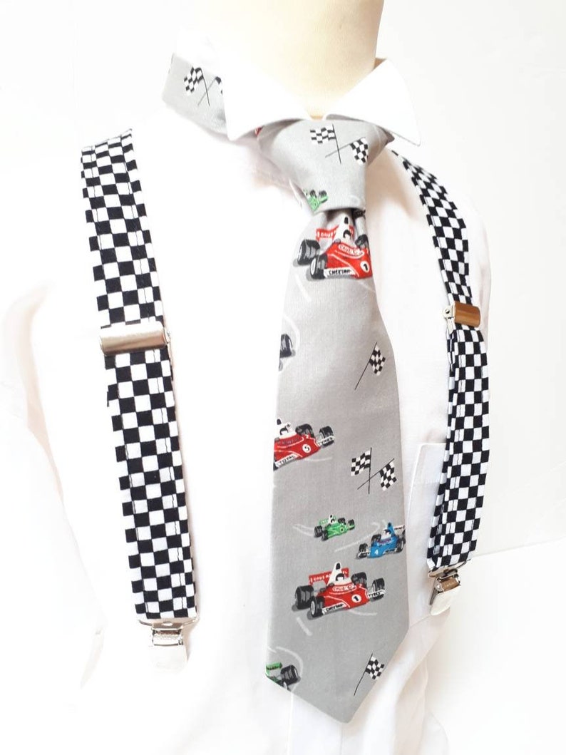 Racing car boys baby Neck Tie Racing Car Motorcars Wedding | Etsy